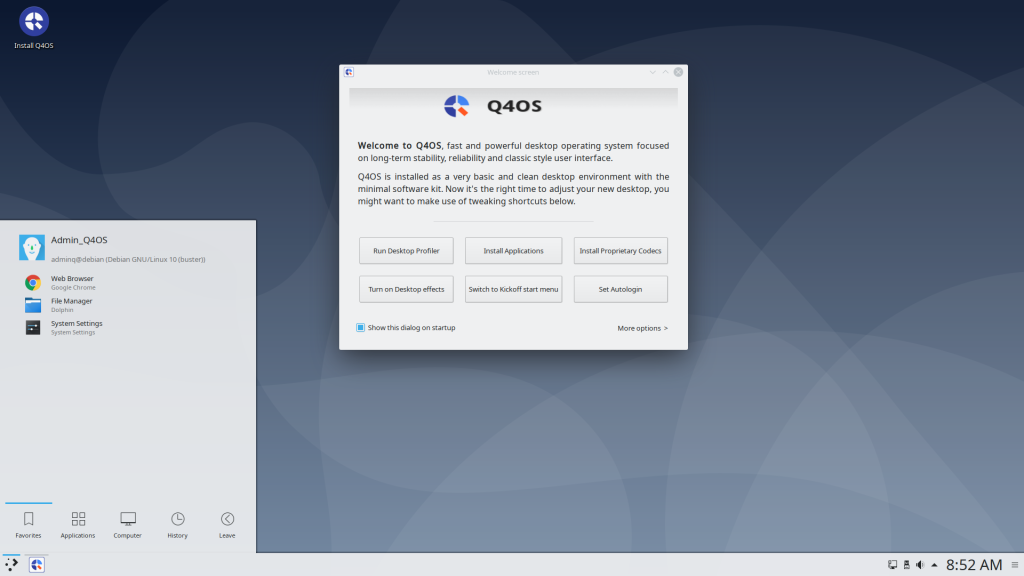 LINUX Q4S TRINITY – www.wklm.it